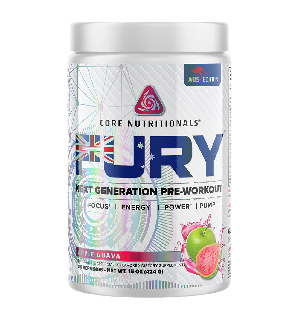 Core Nutritionals Fury Aus Edition– The Nutrition Corners