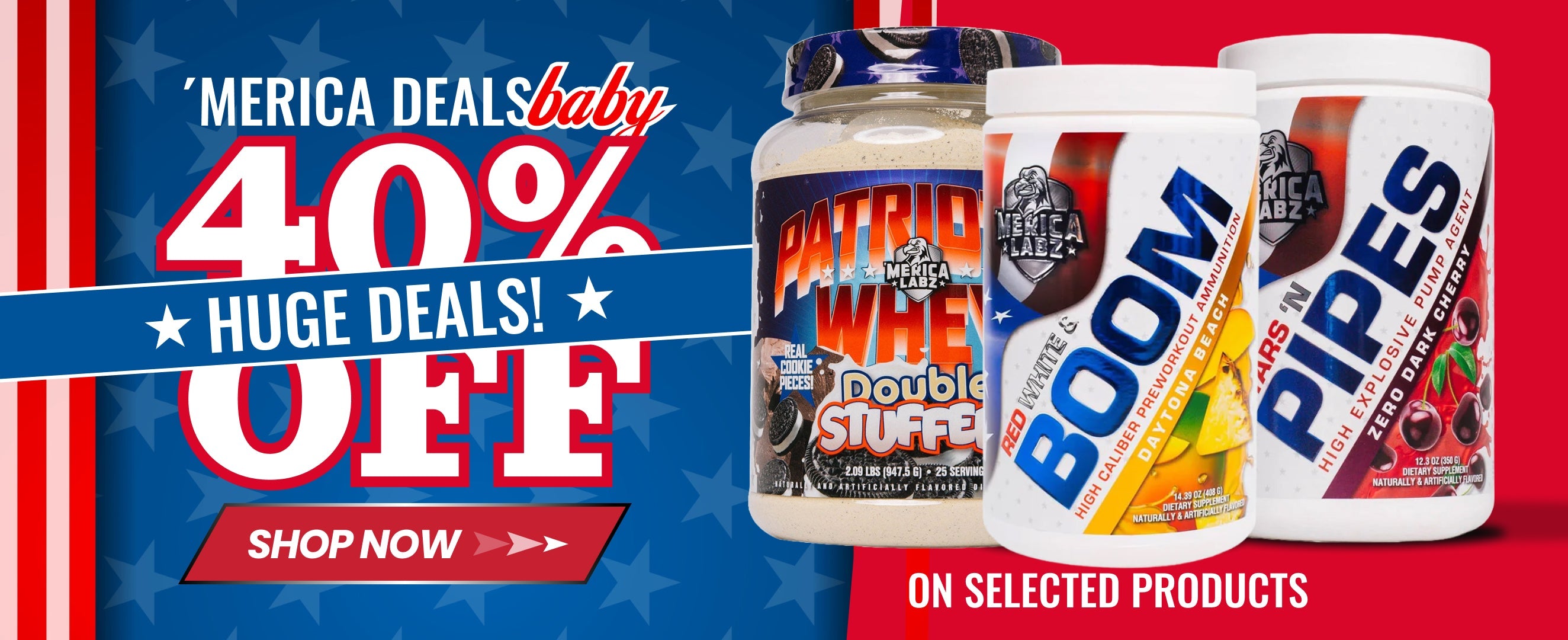Merica Labz Promo– The Nutrition Corners